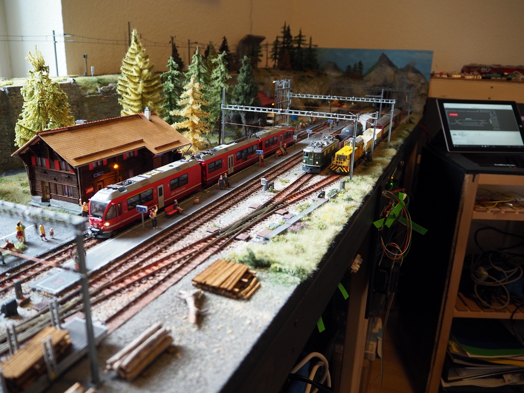 TRUN – Eine H0m Modellbahn Segmentanlage in Anlehnung an die Rhätische ...